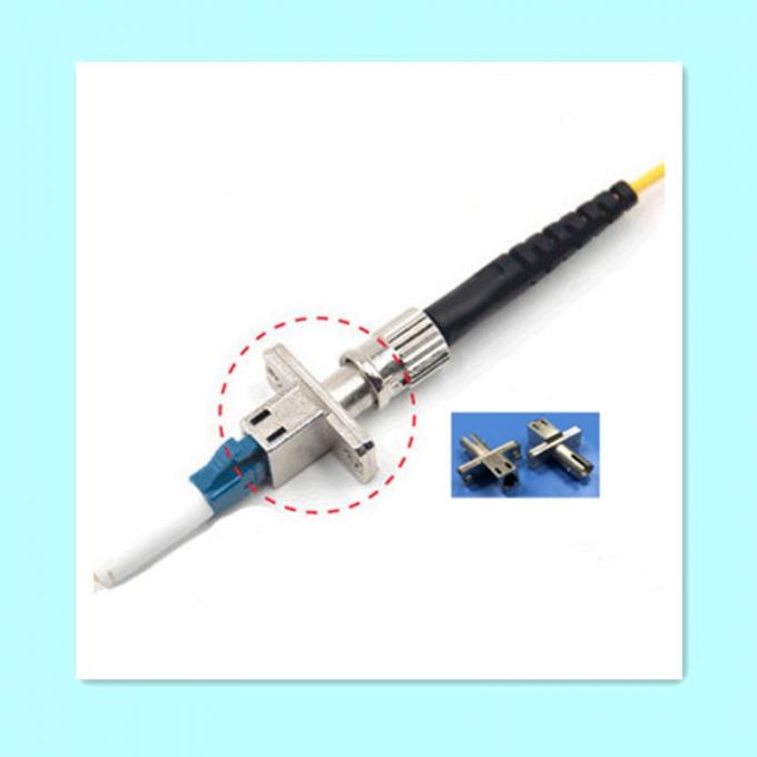 Single Mode Fiber Optic Adapters Kit Fiber LC To ST Adapter Easy Handle