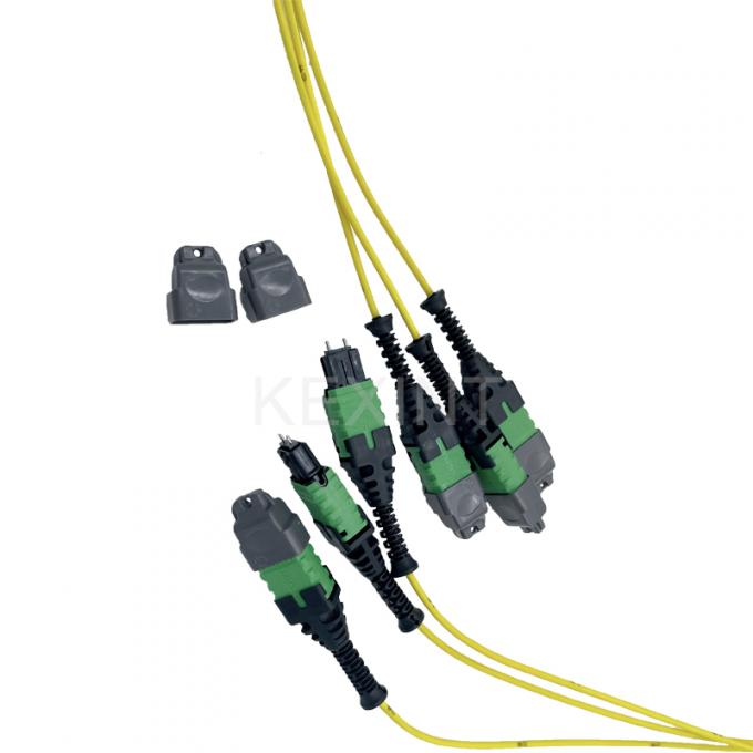 KEXINT FTTH MTP PRO G657A2 36 Cores Fiber Optic Patch Cord 15m 20m 30m