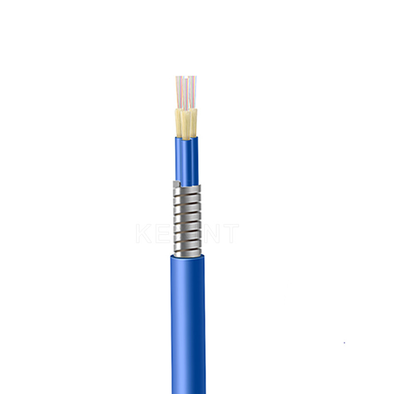 KEXINT Indoor 48 96 Cores Multicore Bundle Armored Optical Cable GJAFKV ...